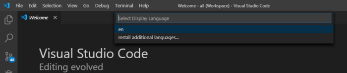 Visual Studio Codeを日本語化する方法。言語パックを入れる。切り替えもできる。 | ただ屋ぁのブログ